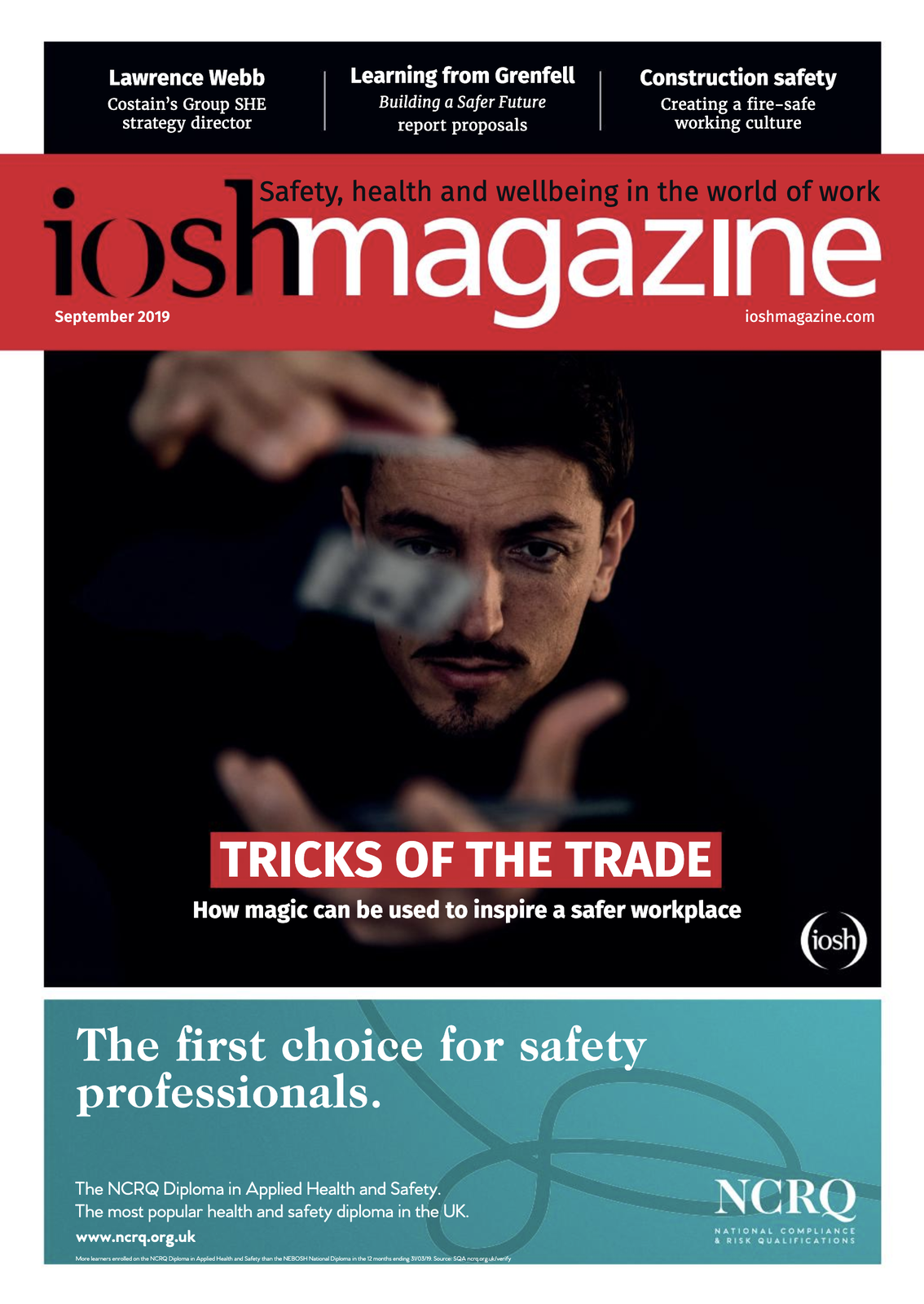 September 2019 | IOSH magazine